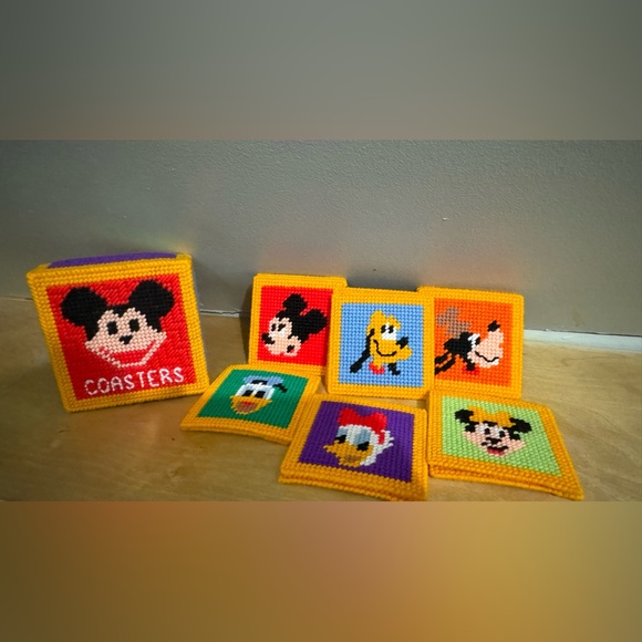 Dining | Handmade Disney Character Coaster 12 All Together | Poshmark